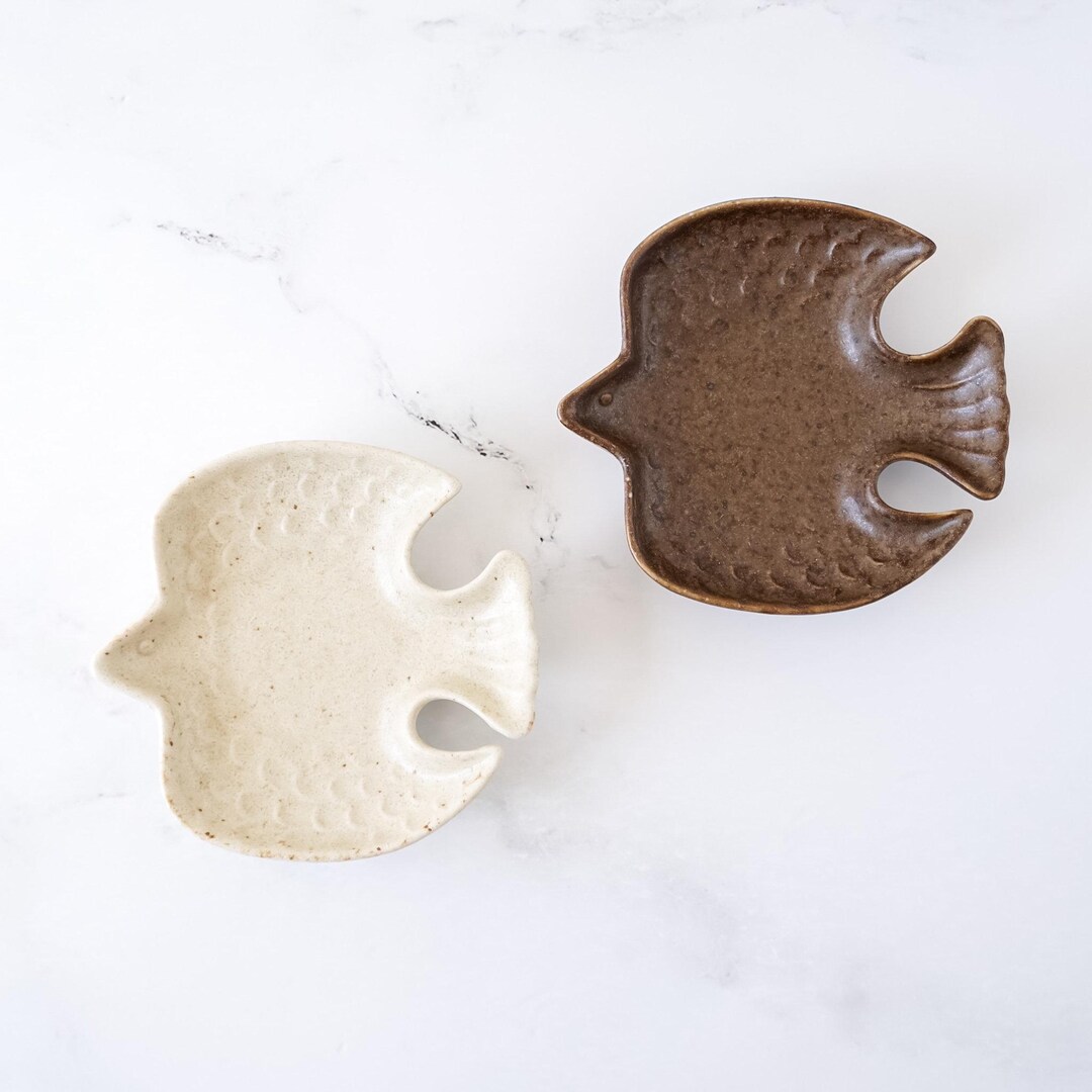 Mino Ware Small Bird Plate - 4 Colors | Small Dessert Plate | Side ...