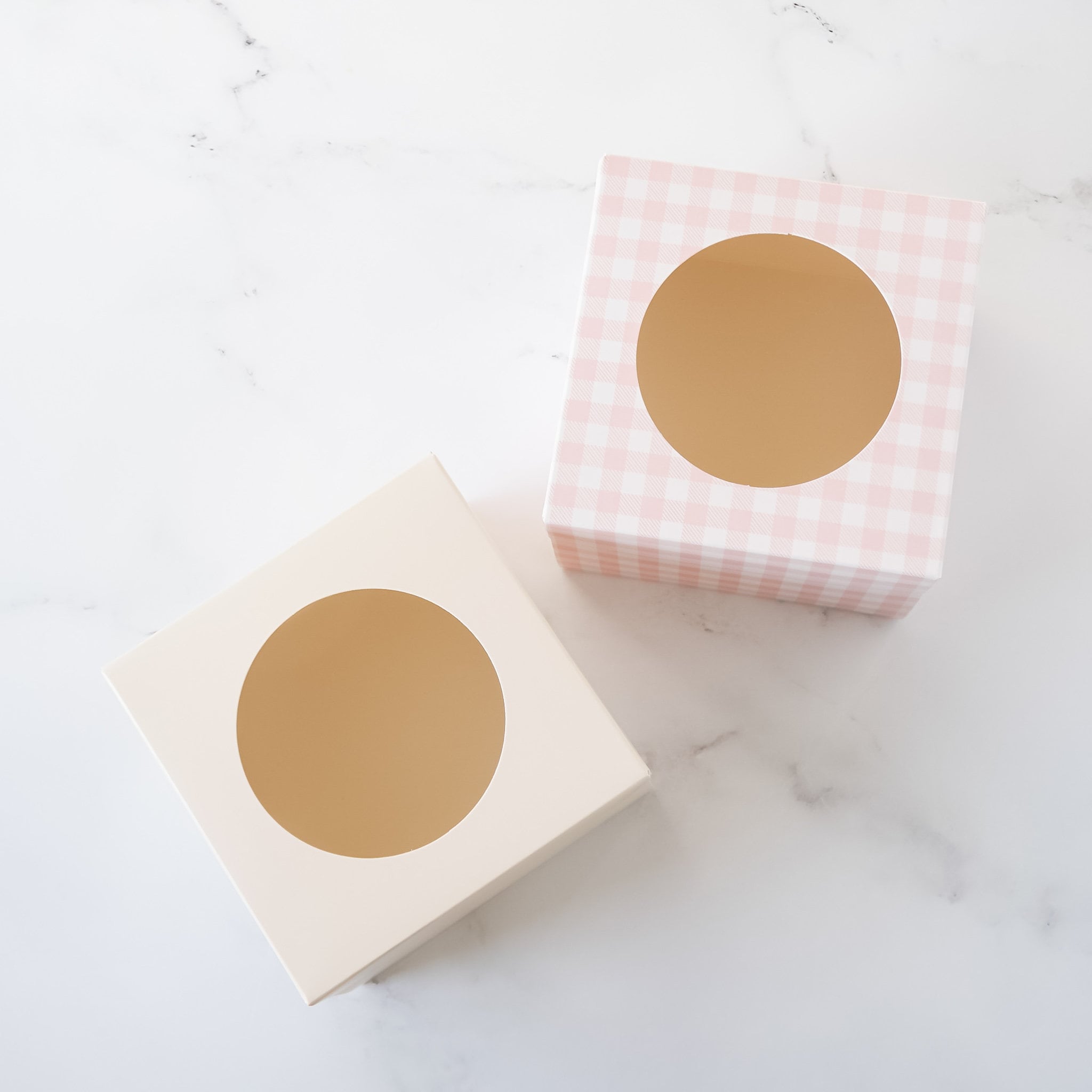 Ivory Cookie Box With Window | Pack of 5 | Cookie Boxes | Pastry Boxes ...