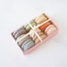 Pink Macaron Box With Clear Lid Pack of 5 Cookie Boxes Pastry Boxes ...