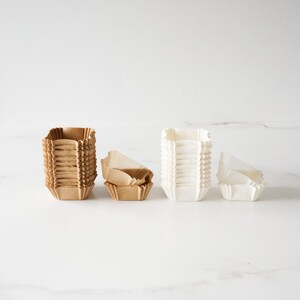 Square Cupcake Liners - Pack of 200 | Set of 2 | 1.77" X 1.77" X 0.85 ...