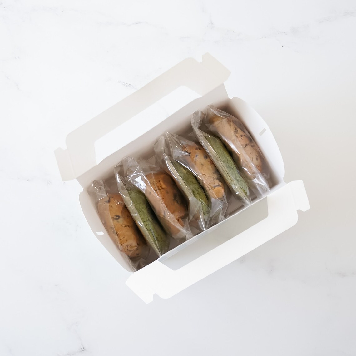 Blue Gingham Gable Boxes Pack of 5 Cookie Boxes Pastry - Etsy