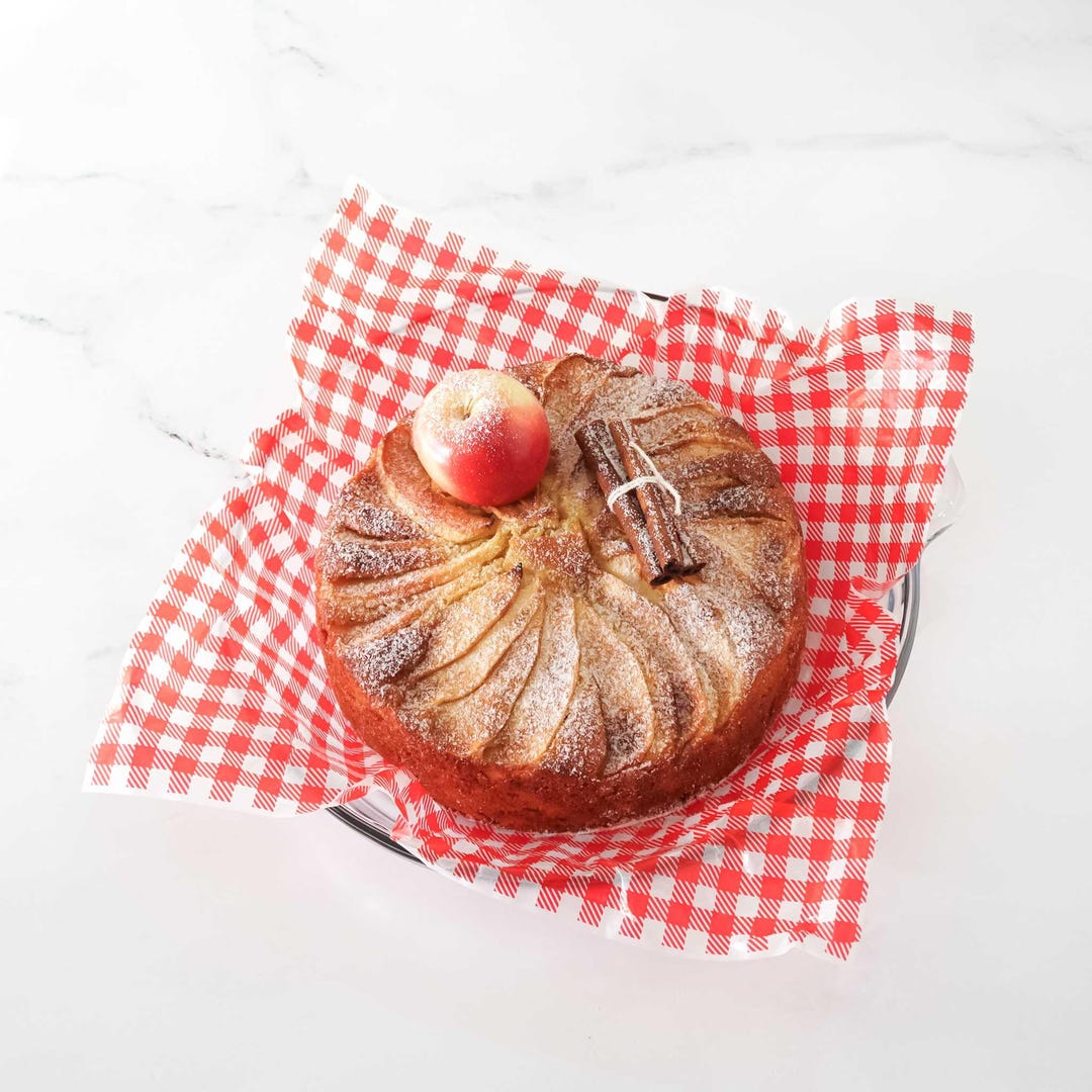 Red Gingham Check Deli Paper | 25/50 Sheets | 30 Cm X 30 Cm Parchment ...