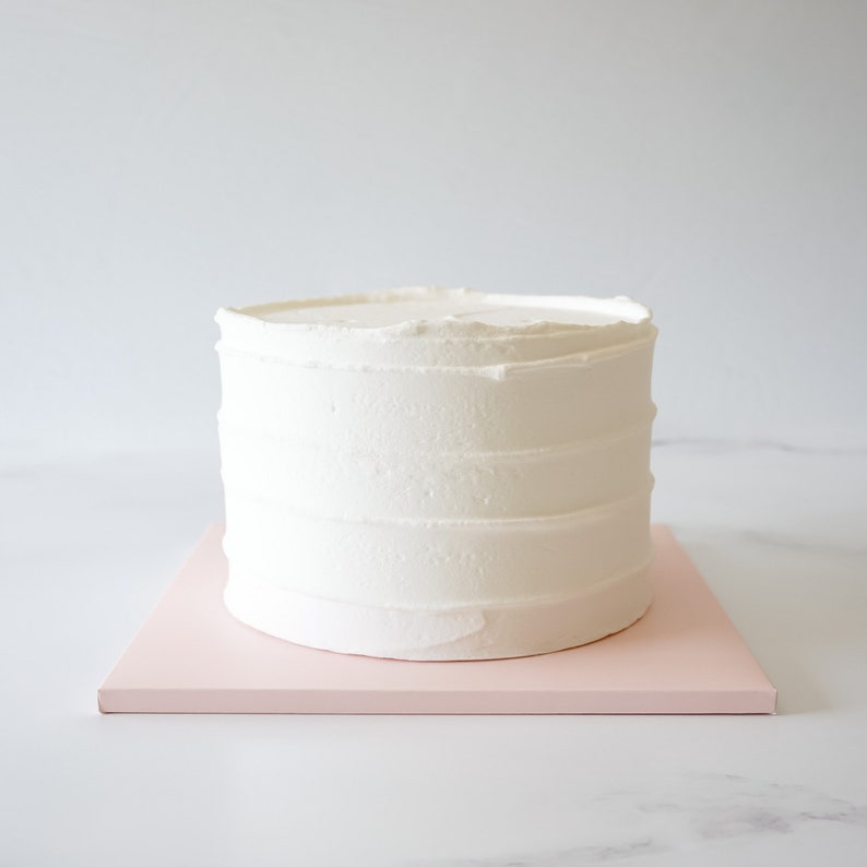 Blush Pink Cake Boards | Pack of 5 | Premium Matte Cake Boards | 8 1/16 ...