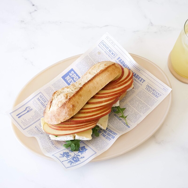 Newspaper Food Wraps - Etsy