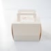 Mini Cake Box With Window Pack of 5 5 1/2 X 5 1/2 X 4 3/8 Cake Box With ...