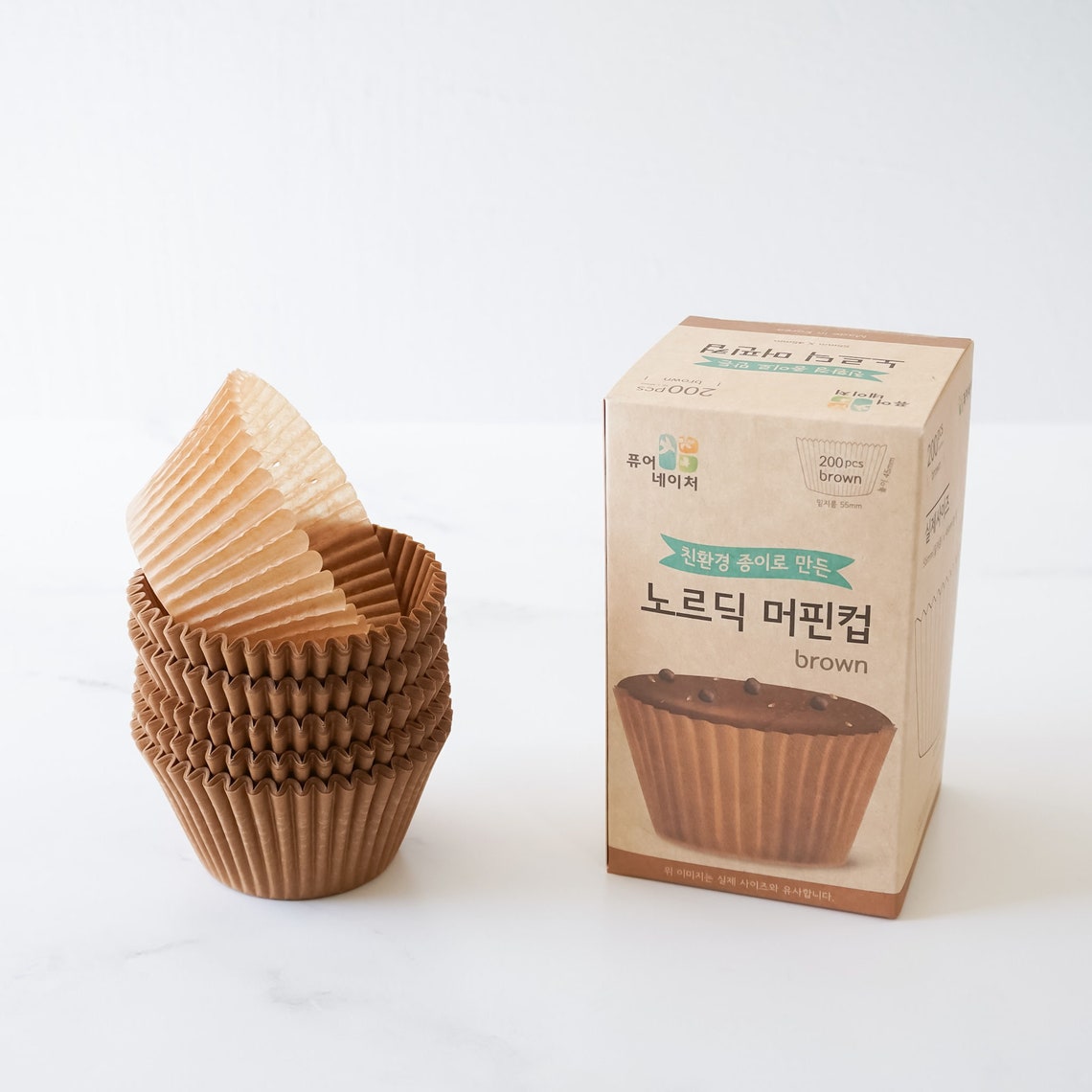 Large Cupcake Liners - Pack of 200 | 2 3/16" X 1 7/8" Tall Cupcake ...