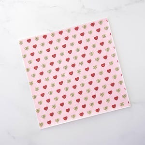 Pink Heart Deli Paper | 25/50 Sheets | 30 Cm X 30 Cm Coated Parchment ...