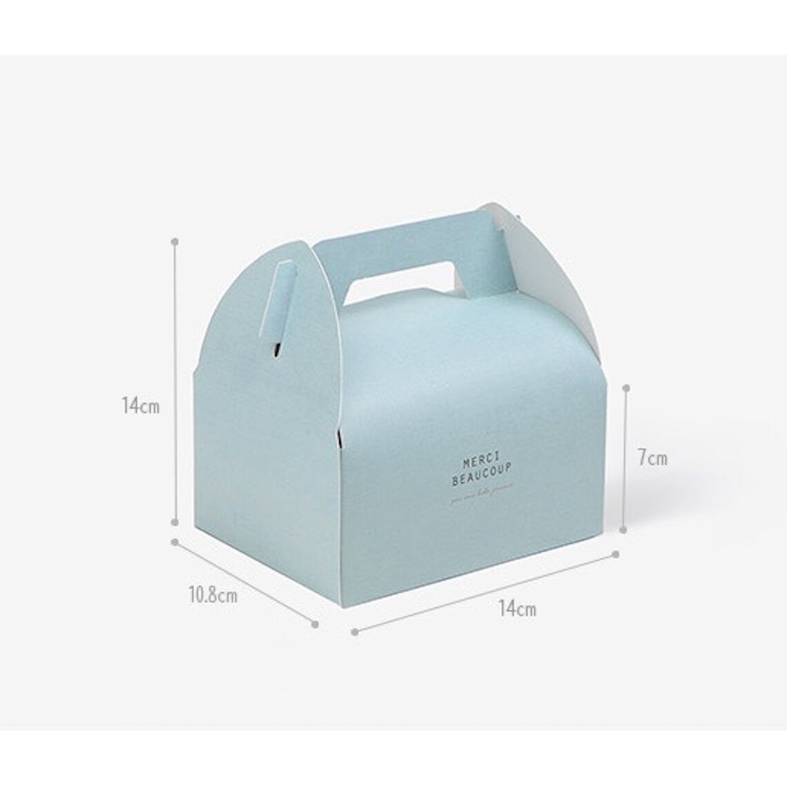 Blue Gingham Gable Boxes Pack of 5 Cookie Boxes Pastry - Etsy