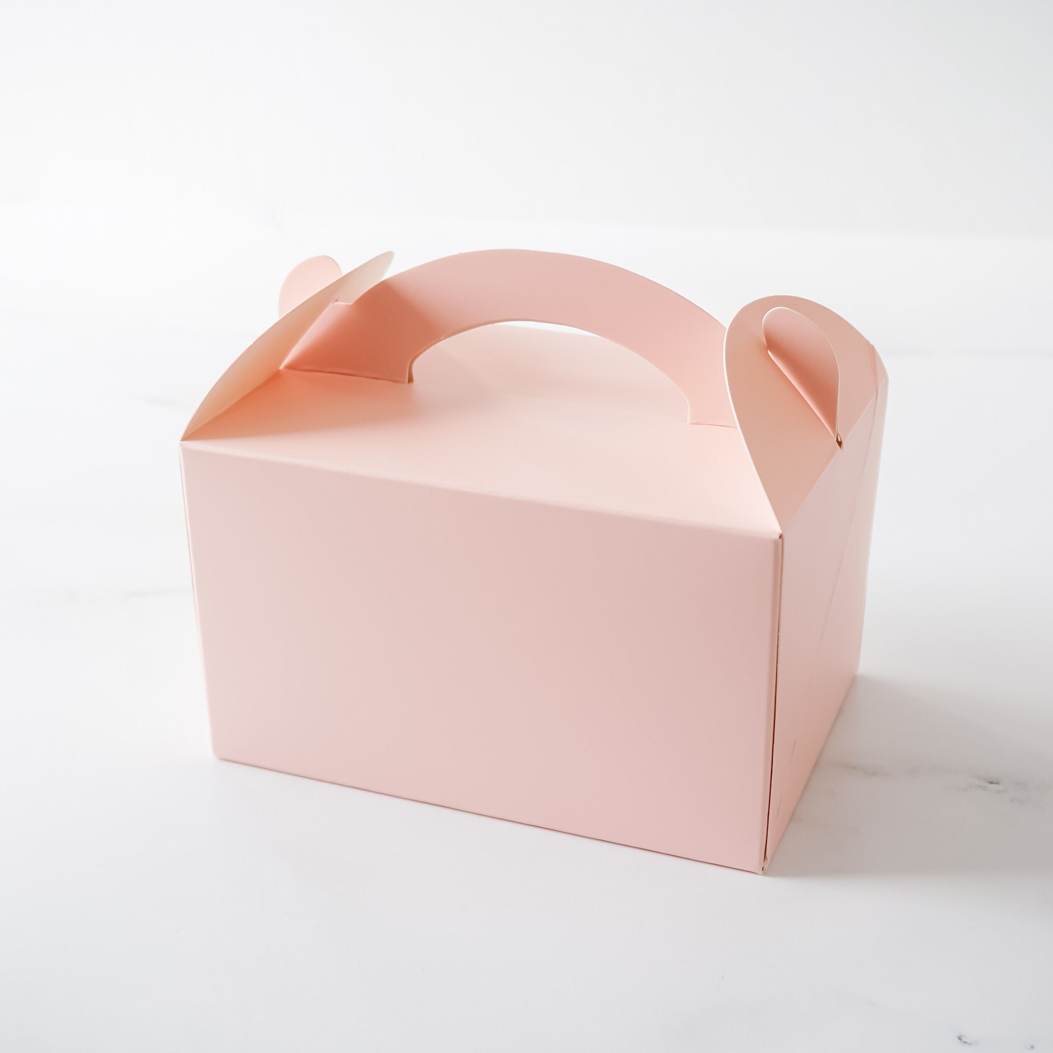 Pink Gable Boxes | Pack of 5 | Cookie Boxes | Pastry Boxes | Bakery ...