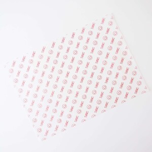Red/clear Smile Deli Paper | 50 Sheets | 35cm X 25cm Parchment Paper ...