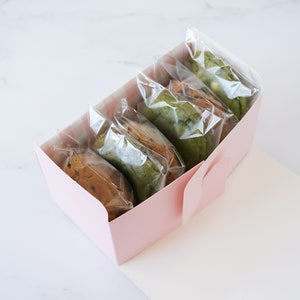 Pink Gingham Cookie Boxes | Pack of 5 | Cookie Boxes | Pastry Boxes ...