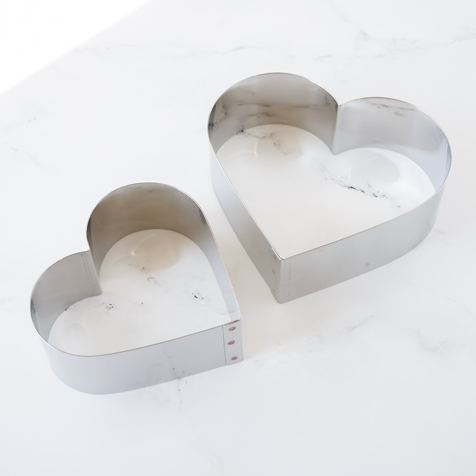 Heart Shaped Cake Ring Heart Mousse Cake Mold Heart Cake Mold Mousse ...