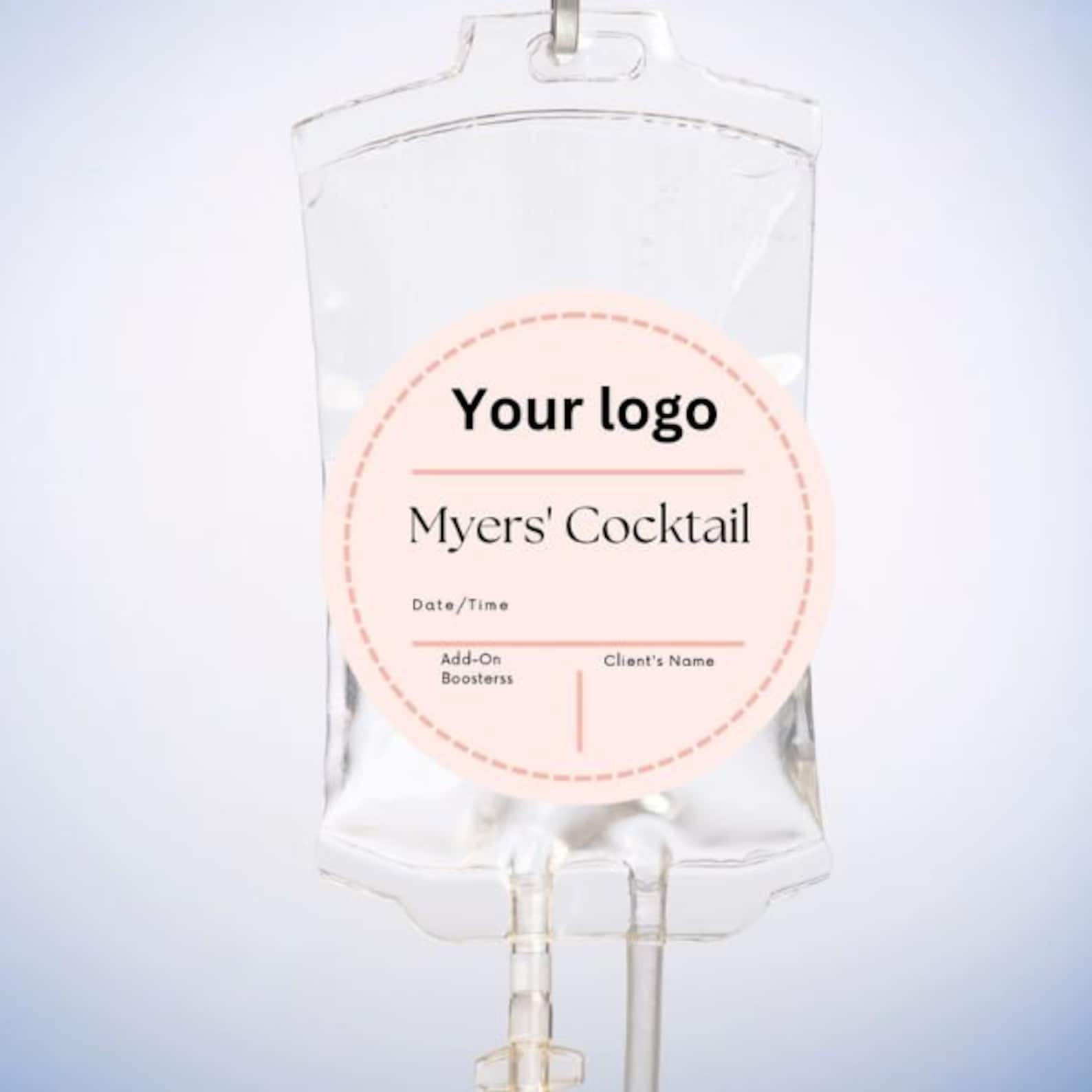 Editable IV Bag Labels, Printable IV Bag Labels, Editable Canva Labels ...