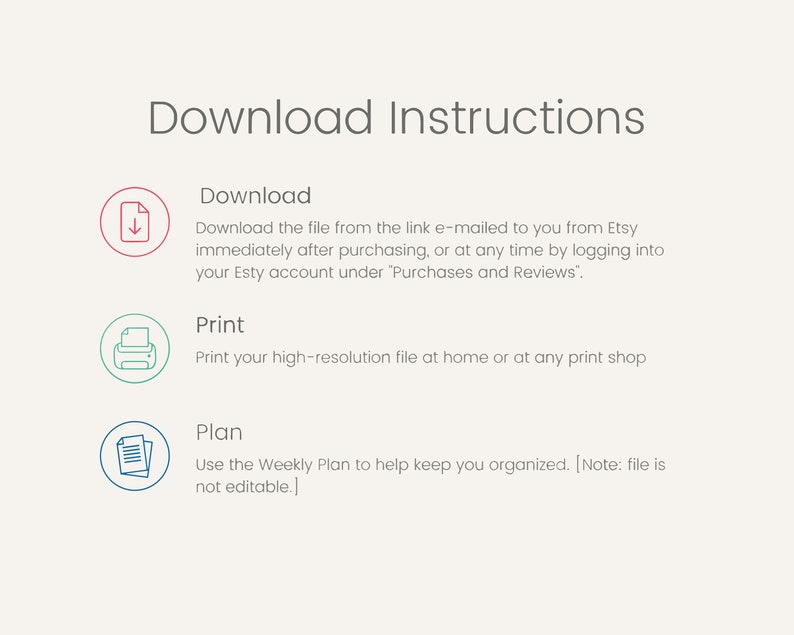 Printable Weekly Schedule for Kids, Homeschool Planner (PDF) - Etsy