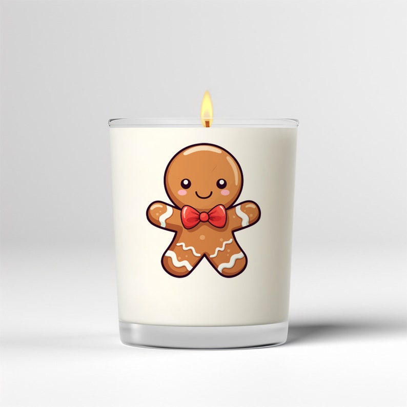 The Gingerbread Man Clip Art SVG, Christmas, Digital Download, Holiday ...