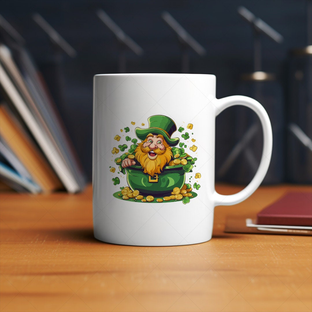 The Leprechaun Clip Art SVG, St Patrick's Day, Digital Download, PNG ...