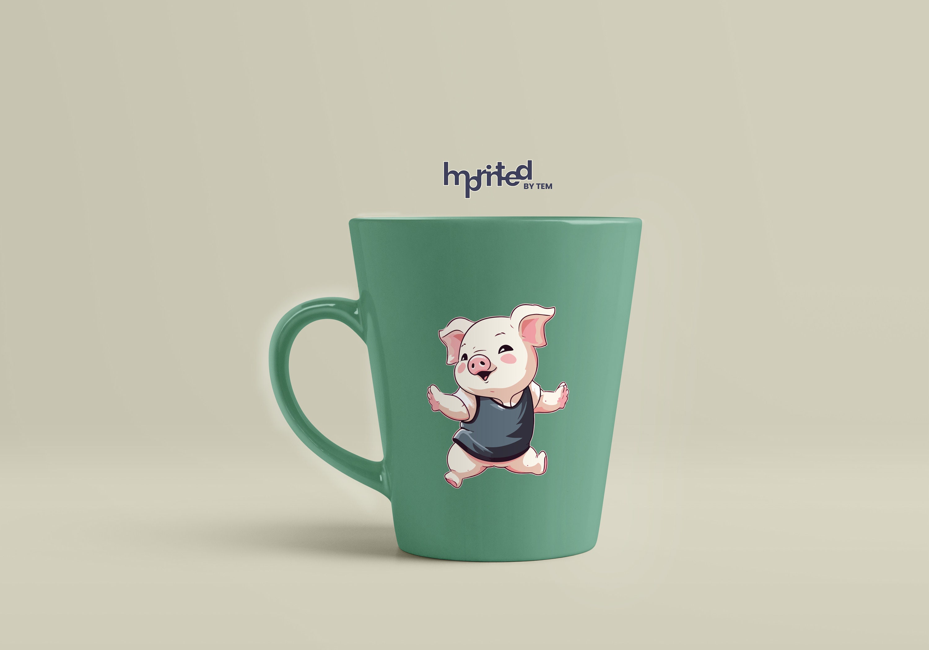 Cute Dancing Pig Clip Art SVG, Commercial Use, Animal Svg, Digital ...