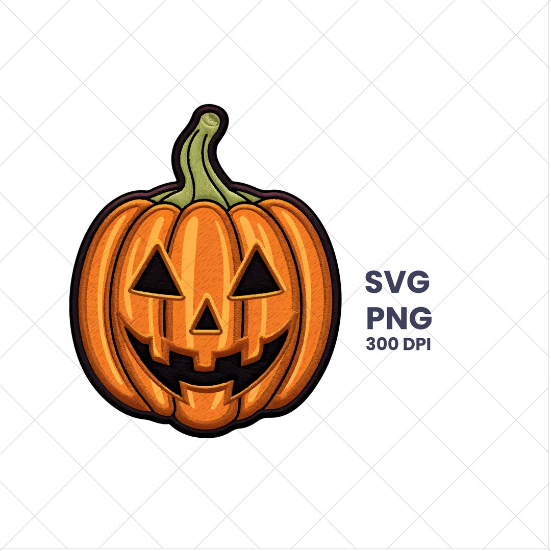 Halloween Jack-o-lantern Clip Art, High Quality SVG, Digital Download ...