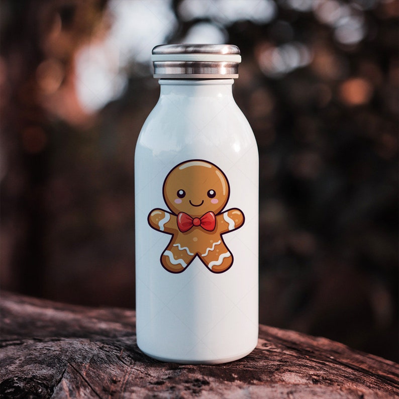 The Gingerbread Man Clip Art SVG, Christmas, Digital Download, Holiday ...