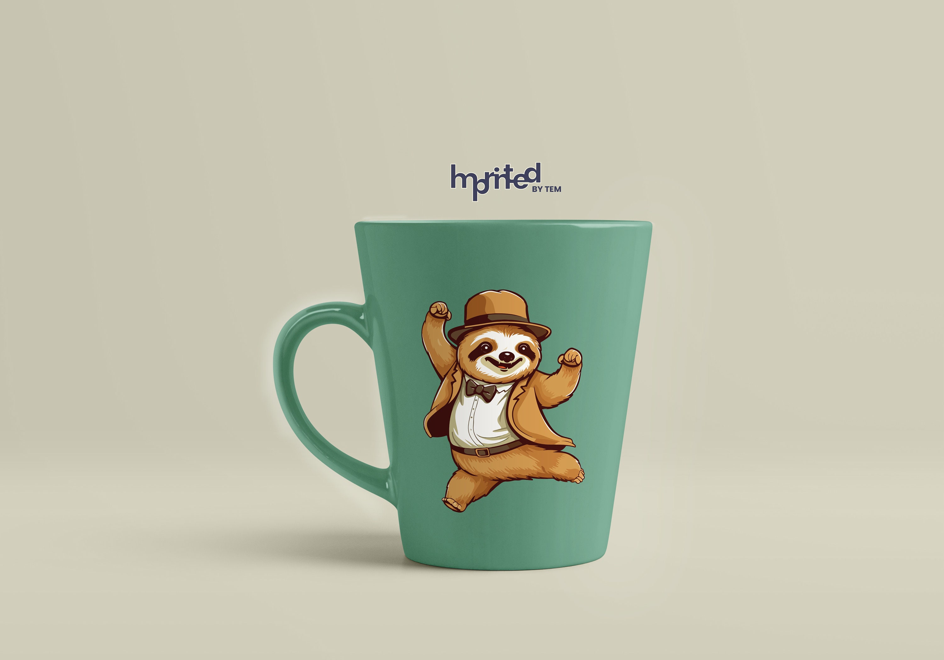 Dancing Sloth Clip Art SVG, Commercial Use, Animal Svg, Digital ...