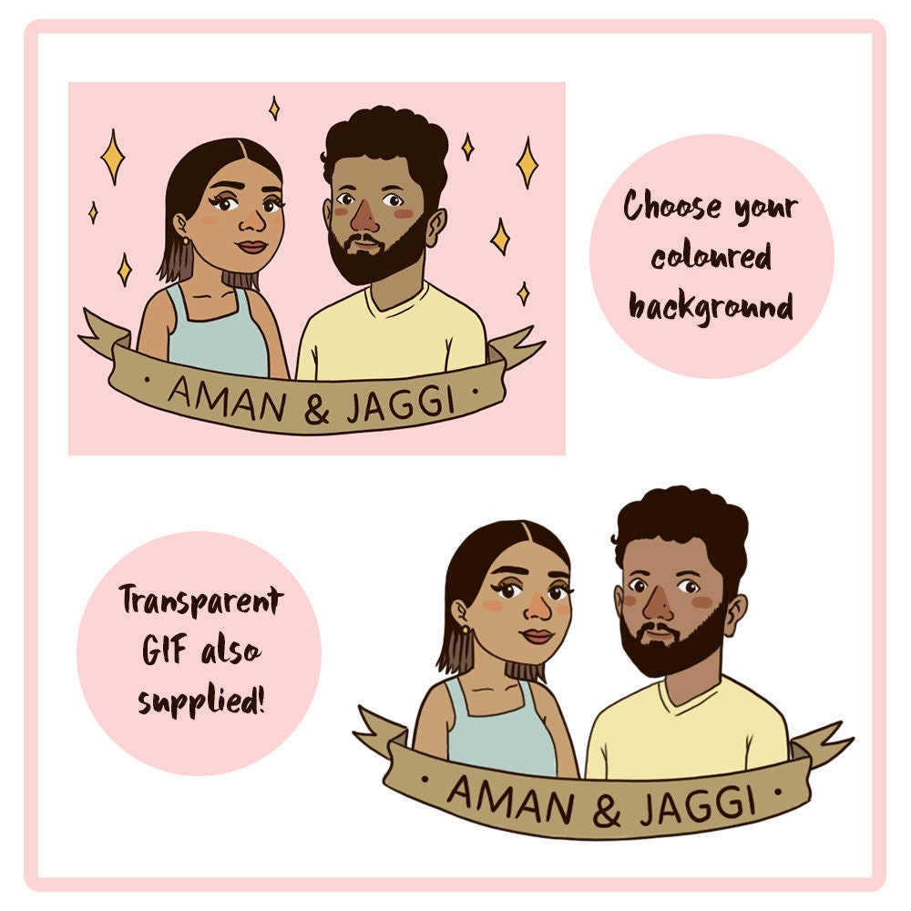 Custom Couples GIF | Instagram GIF | Five Delivery Files | Personalized ...
