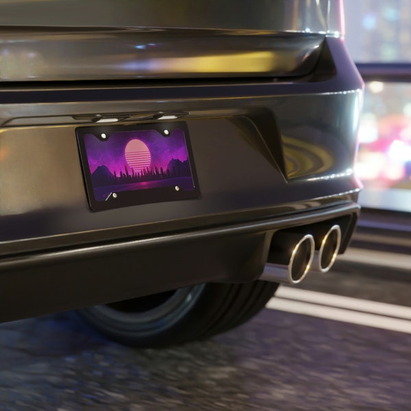 Cyberpunk License Plate - Etsy Canada