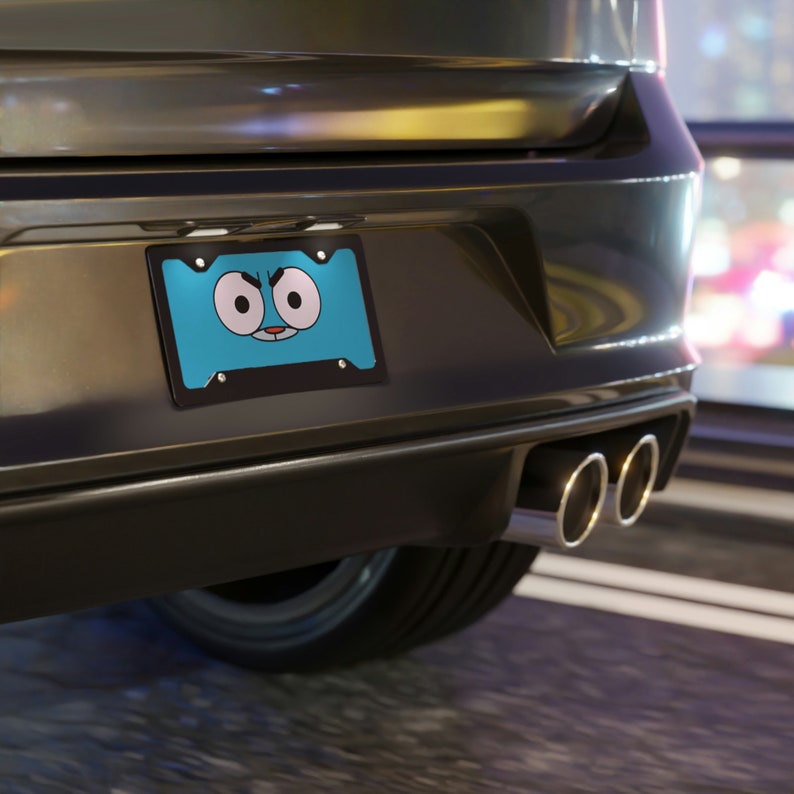 Gumball License Plate Y2k License Plate Car Accessories - Etsy