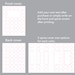 Printable Pink Binder Cover Set: 8.5 X 11 (digital Download - Etsy