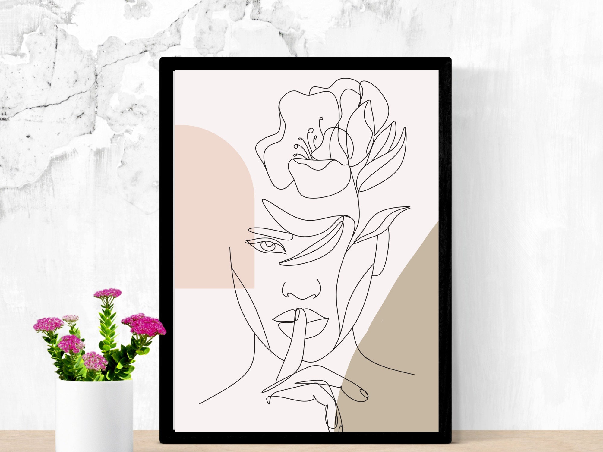 Woman Line Art Print Line Art Print Set Woman Line Drawing - Etsy