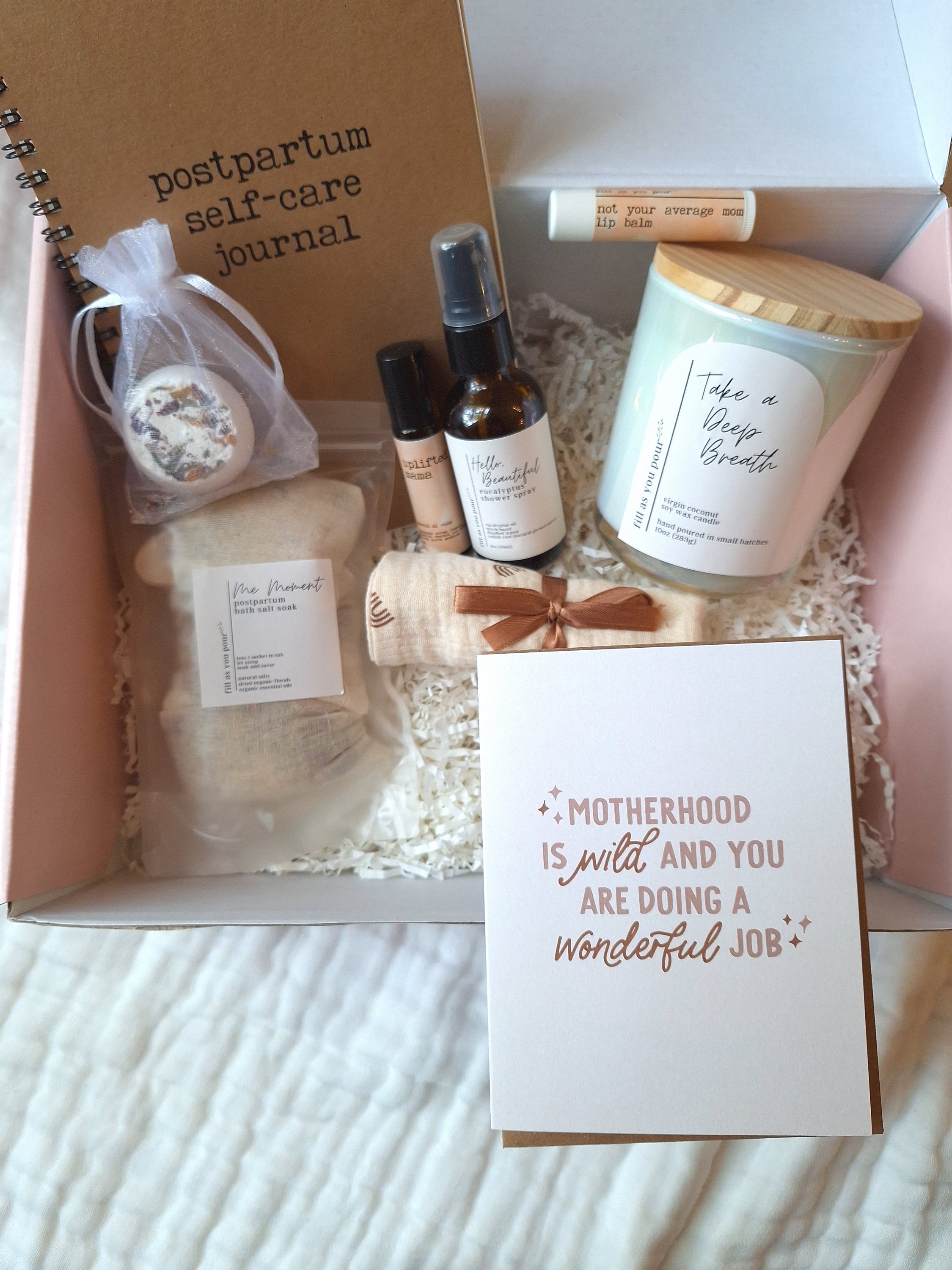 Postpartum Care Package Mom Gift Postpartum Bath Salt Gift - Etsy