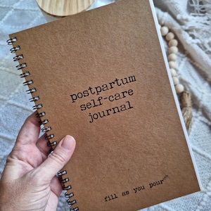 First Time Mom Gift Postpartum Journal Self Care Postpartum Gift for ...