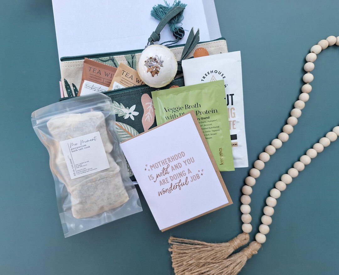 Postpartum Gift Basket Postpartum Care Package New Mom Gift Postpartum