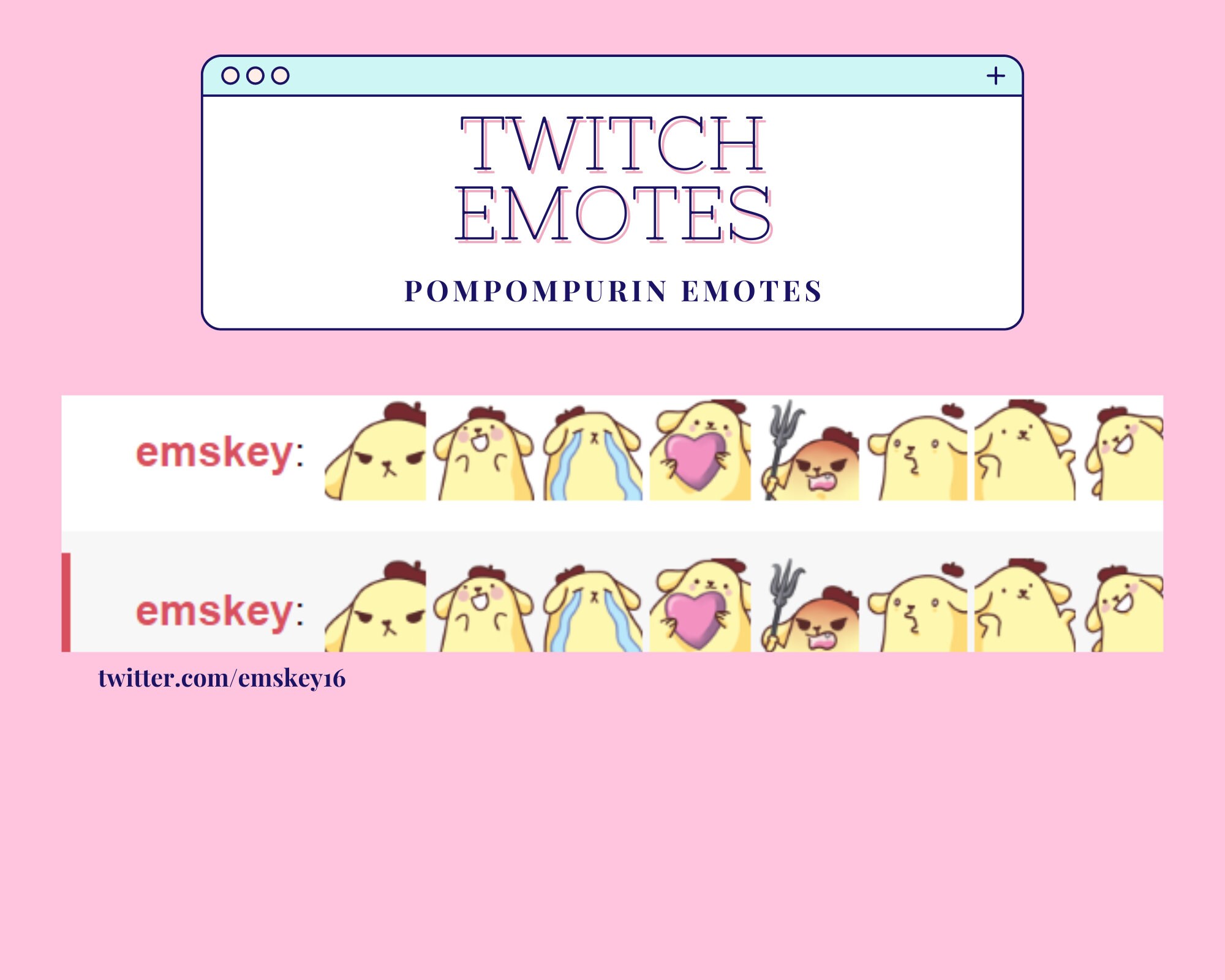Adorable Pudding Dog Emotes | Twitch / Discord Emotes Set of 8 - Etsy