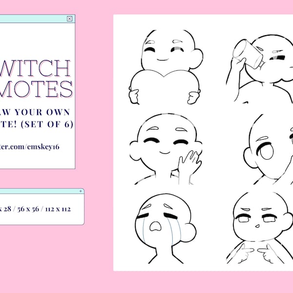 Twitch Emote Draw - Etsy