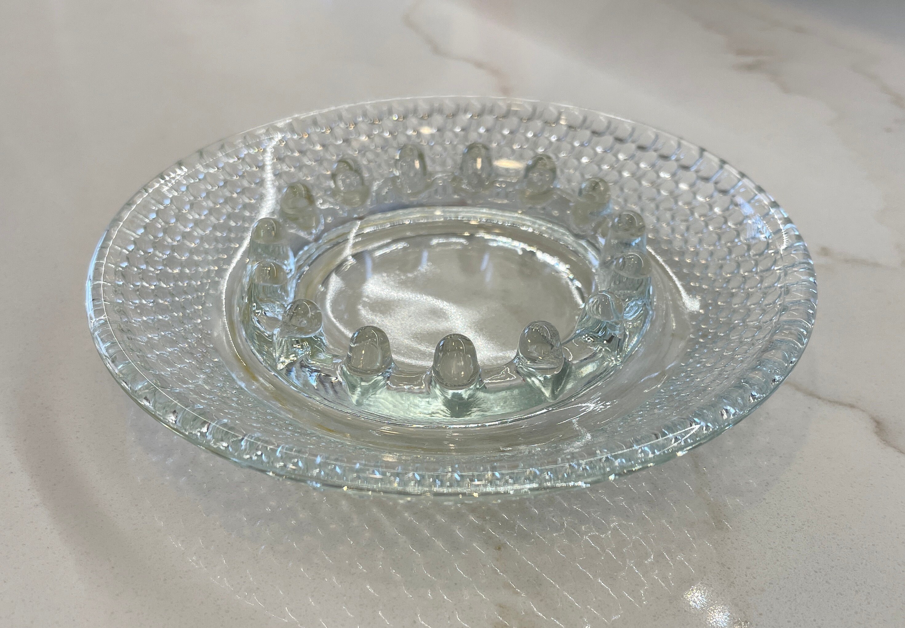 Vintage Duncan Miller Hobnail Glass Ashtray Trinket Tray 5 Wide - Etsy