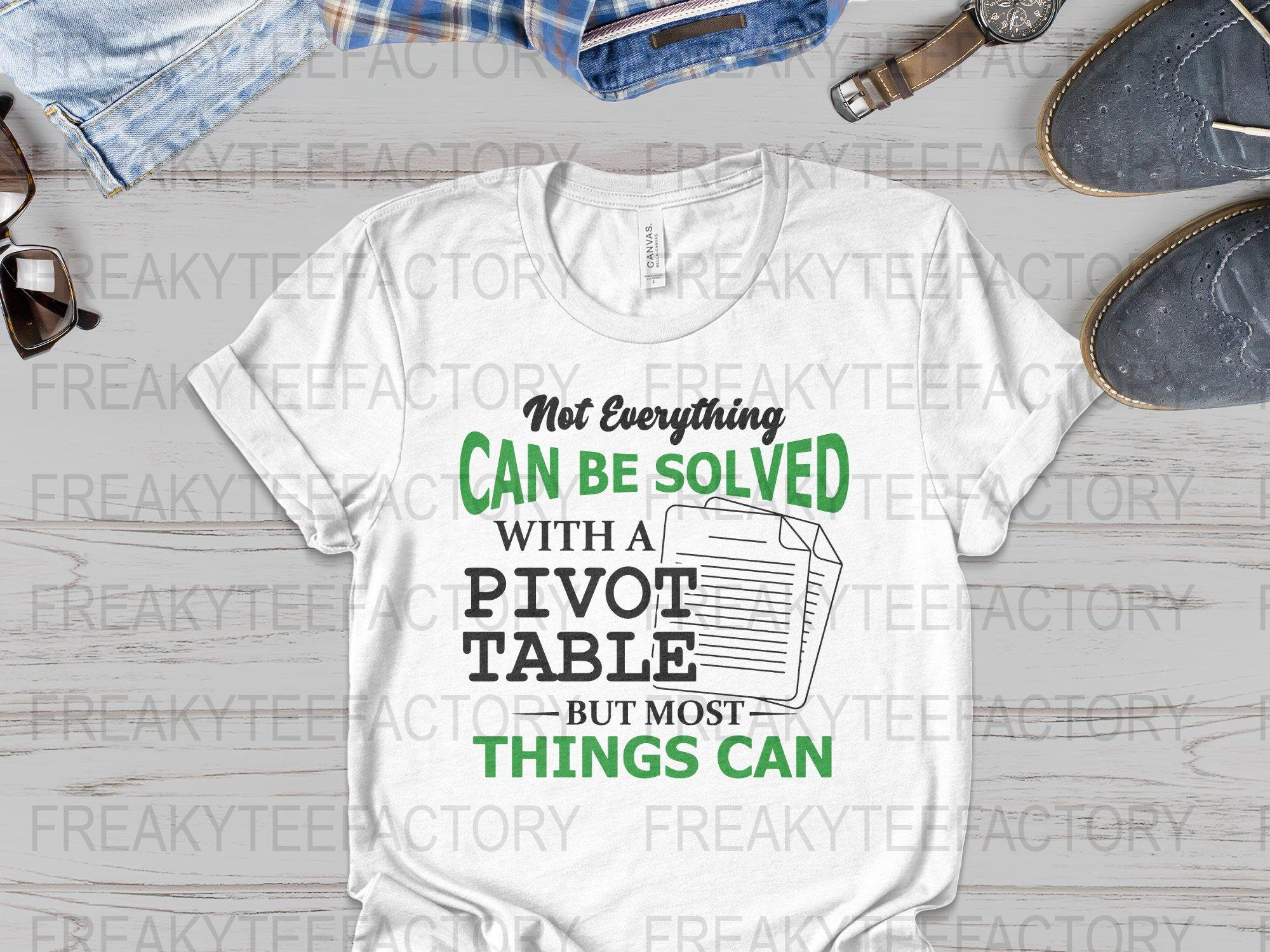 Pivot Table Spreadsheet Nerd Accountant Digital Instant - Etsy