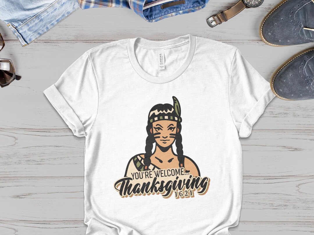 Native American Thanksgiving T-shirt 1621 Indigenous Heritage Sioux ...