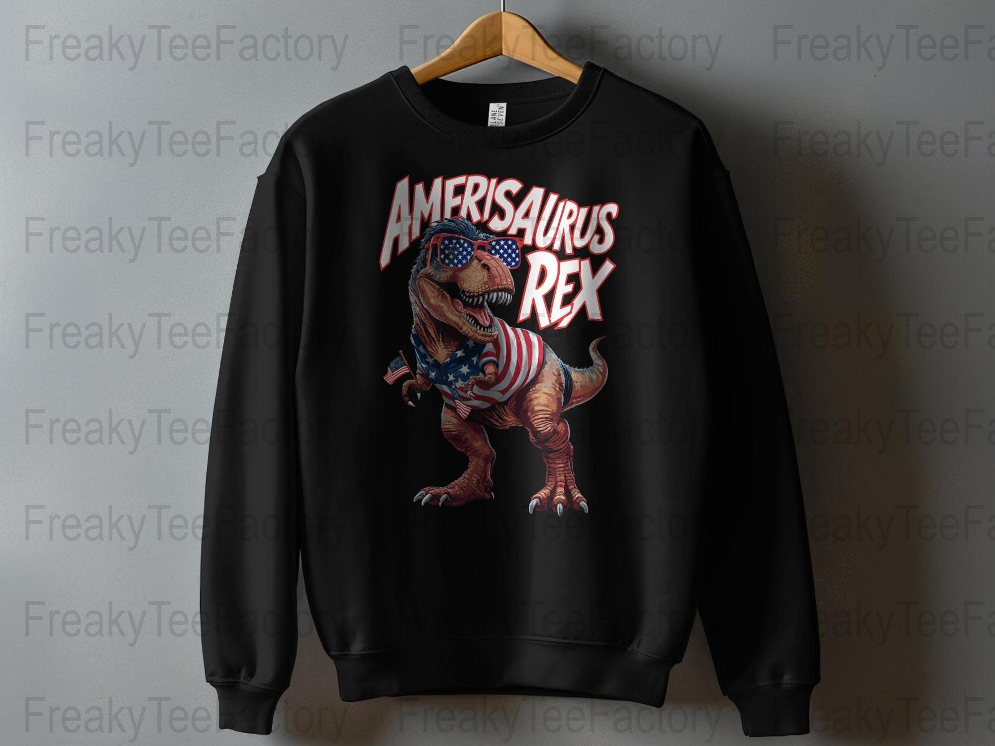 Amerisaurus Rex PNG File, 4th of July Dino SVG, Patriotic T-rex Jpg ...