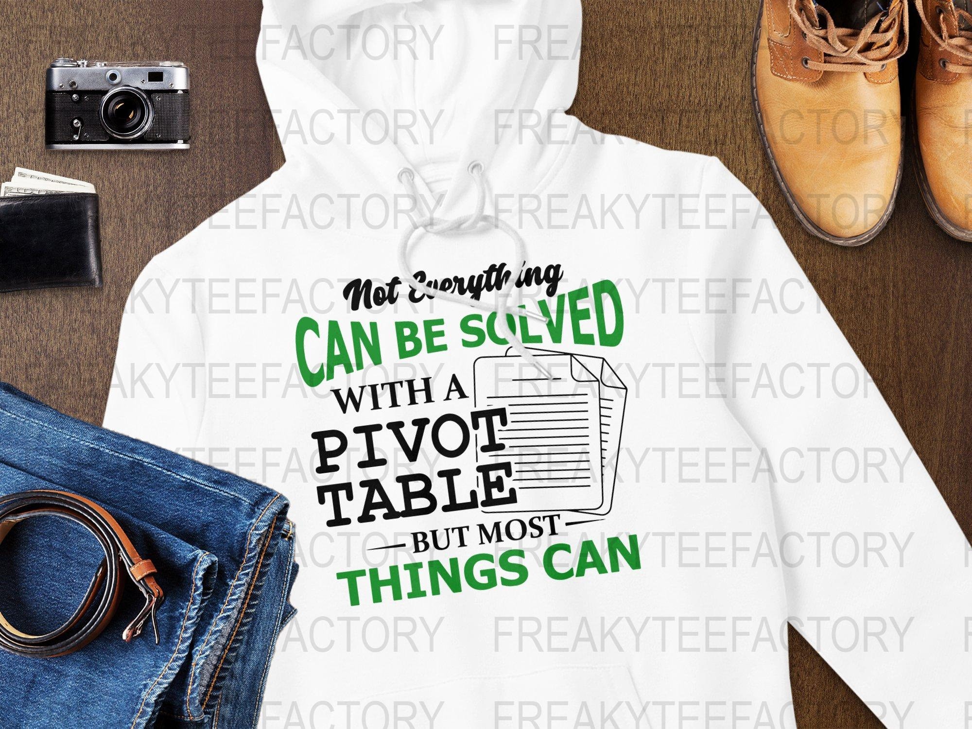 Pivot Table Spreadsheet Nerd Accountant Digital Instant - Etsy