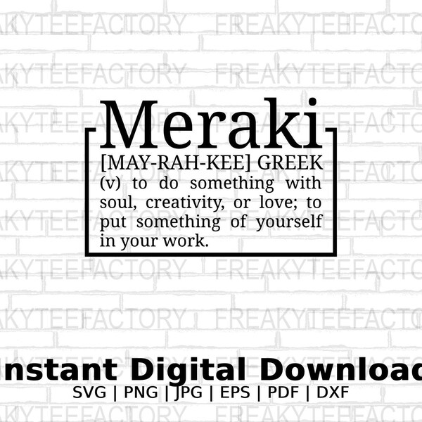 Meraki - Etsy