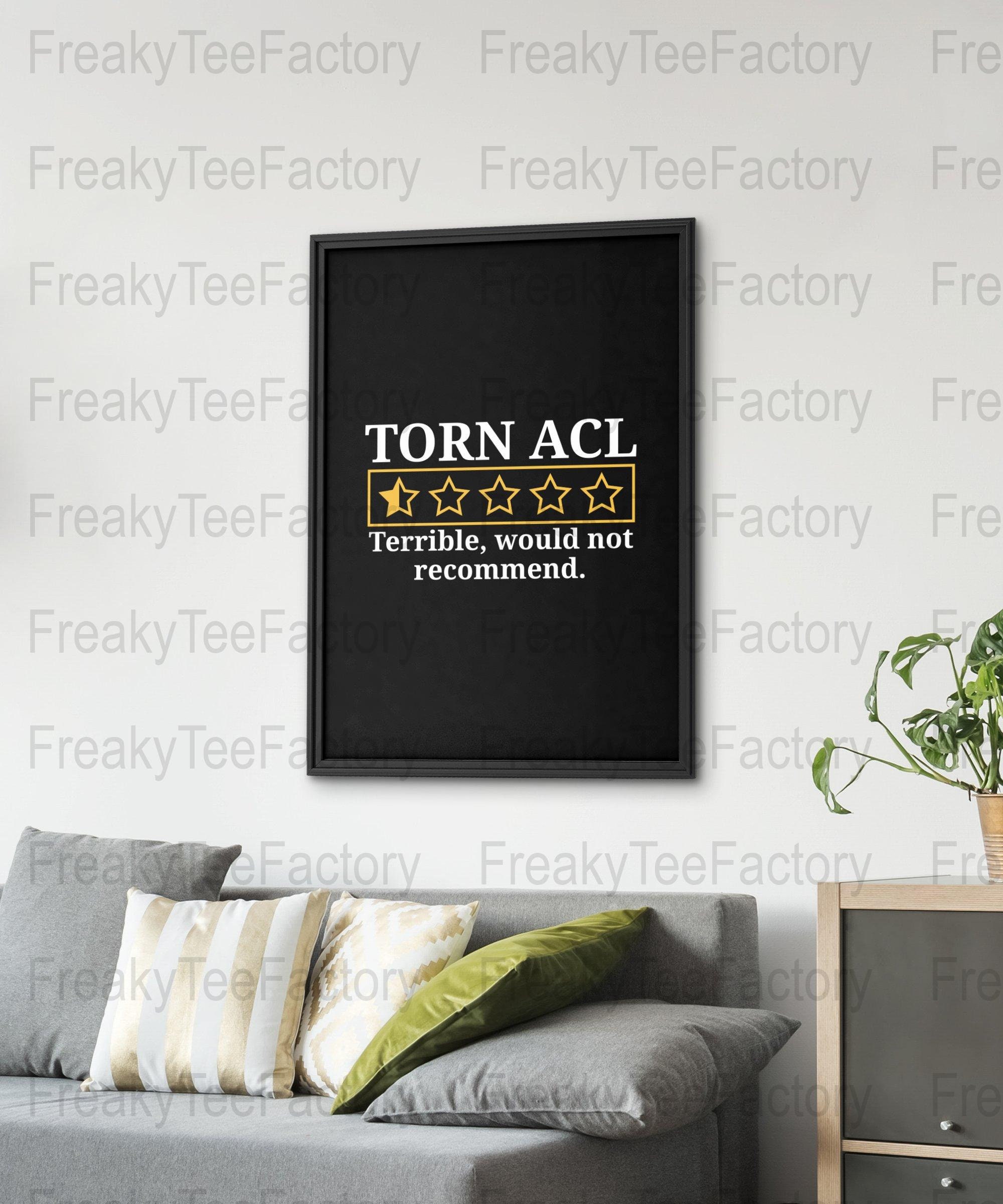 ACL Funny SVG Knee Surgery Recovery Gift PNG Jpg Eps Pdf Digital ...