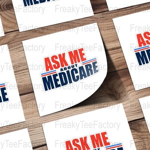 Ask Me About Medicare Insurance Svg Png Jpg Eps Pdf Instant Vector File ...
