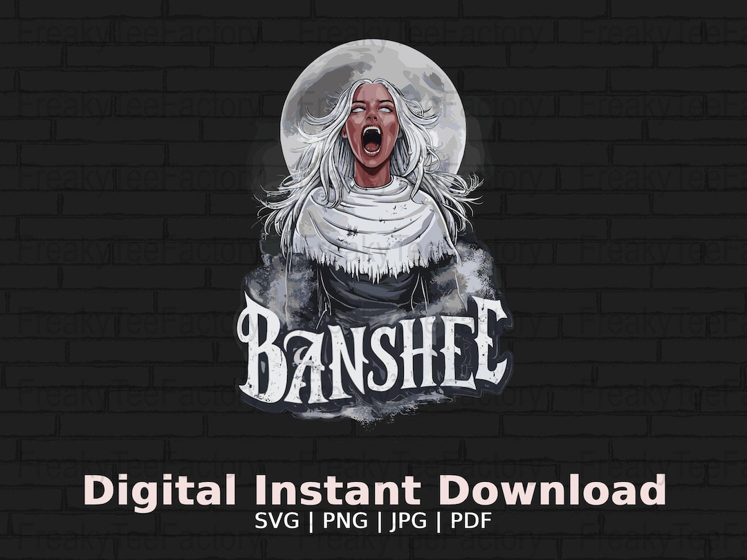 Gothic Banshee PNG File, Dark Fantasy Graphic Jpg, Horror Download ...