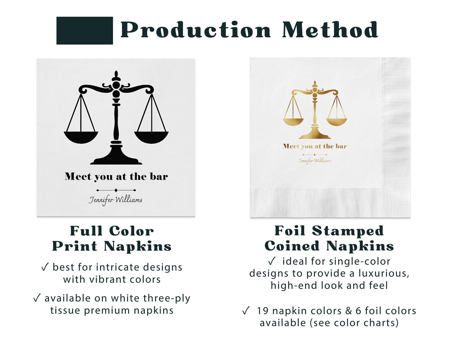 Custom Law School Graduation Napkin, Personalized Attorney Grad Napkins ...