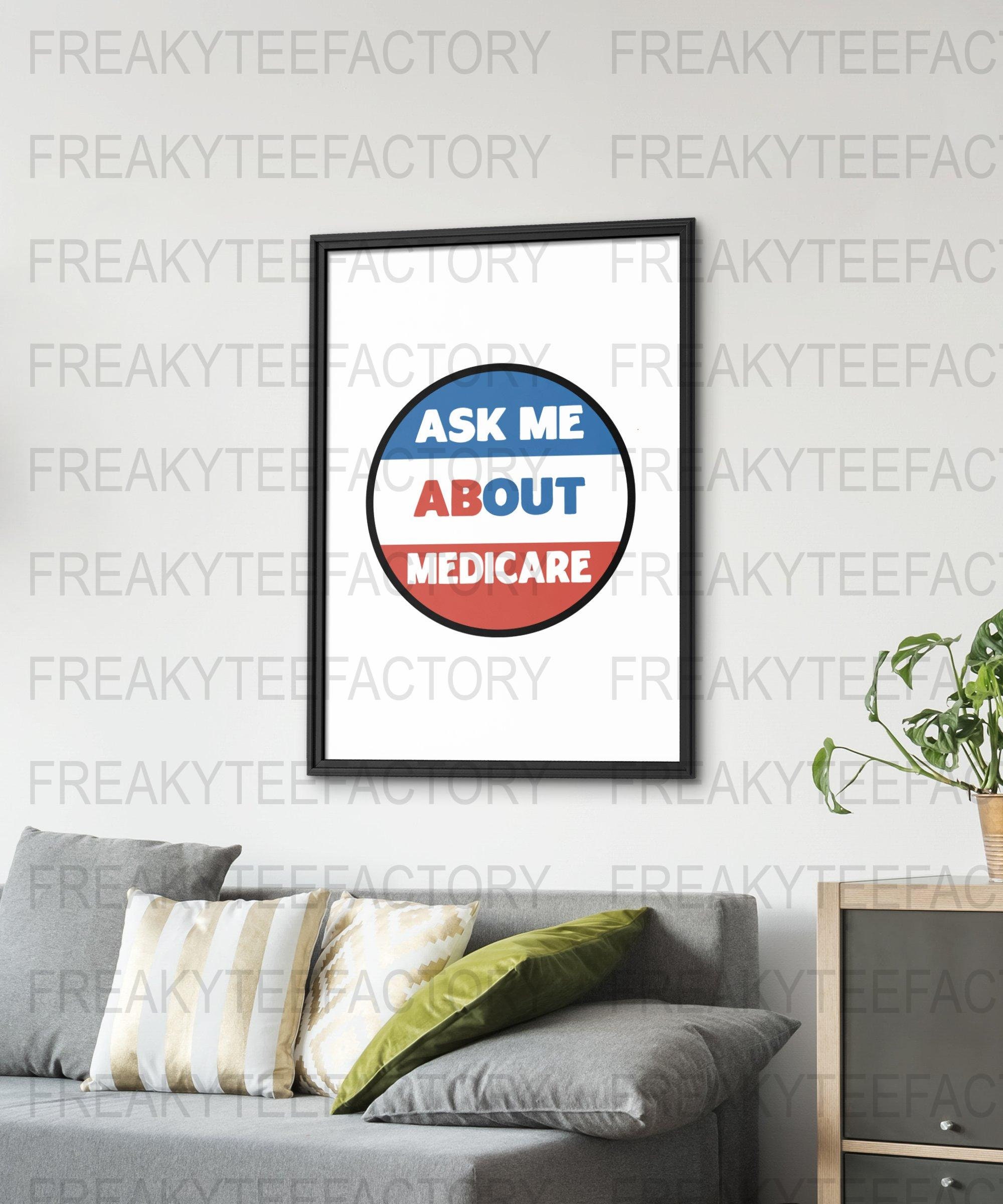 Ask Me About Medicare Social Security Digital Instant Download SVG PNG ...