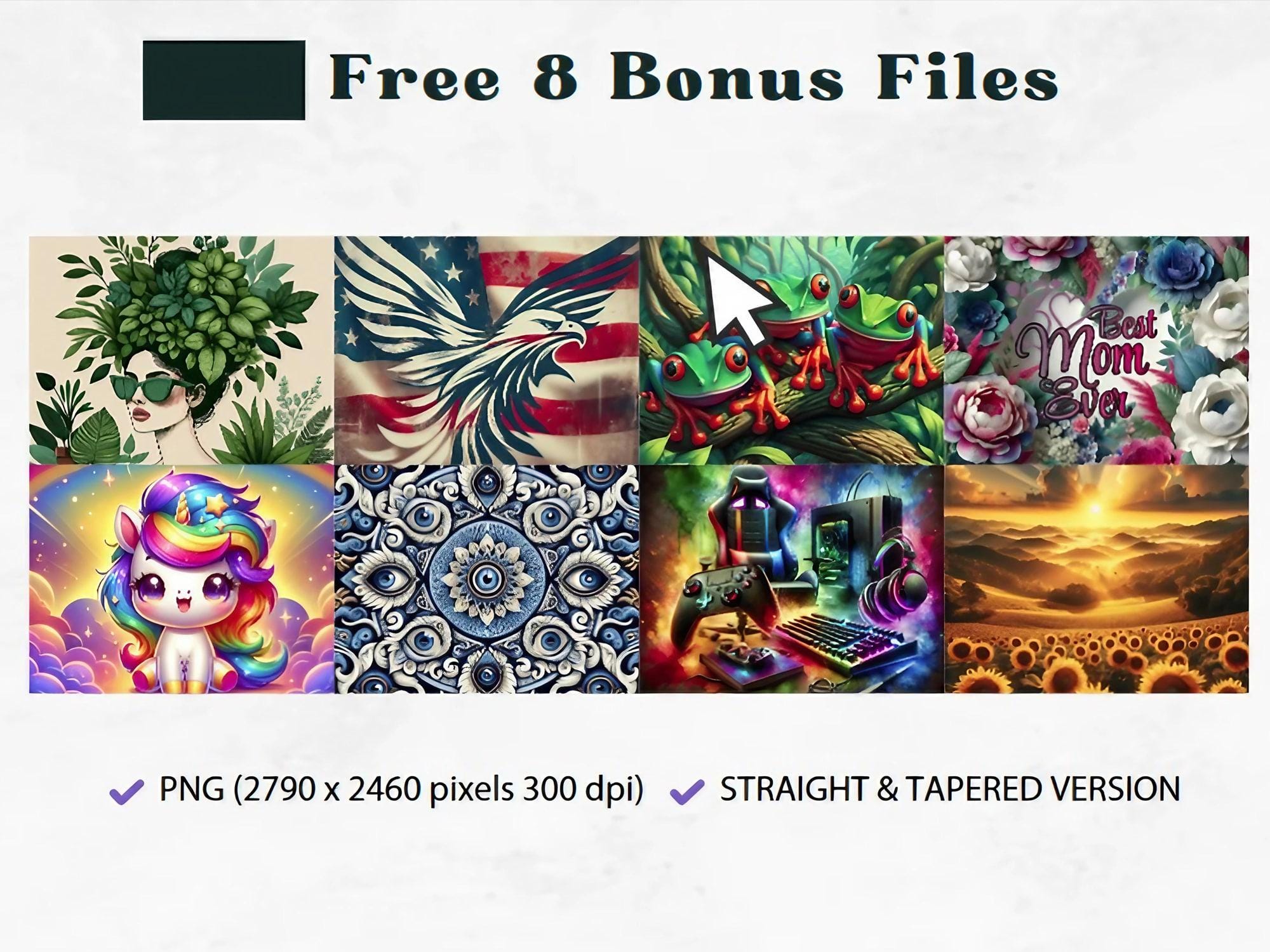 Watercolor Cerberus Tumbler Wrap PNG, Gothic Lover Tumbler Wrap, Raven ...