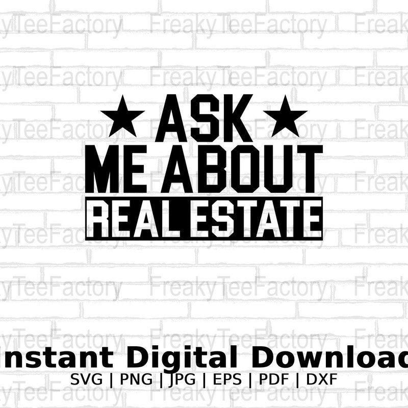 Real Estate Svg - Etsy
