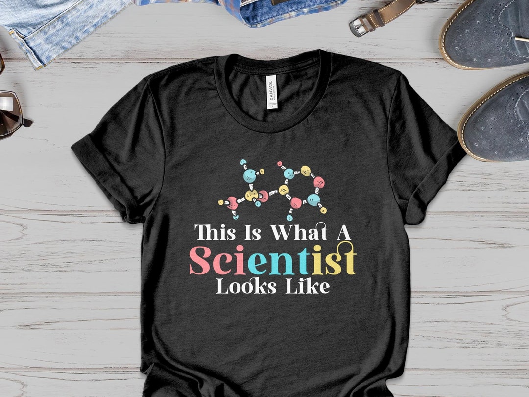 This is What A Scientist Looks Like STEM Lab Nerd Geek T-shirt ...