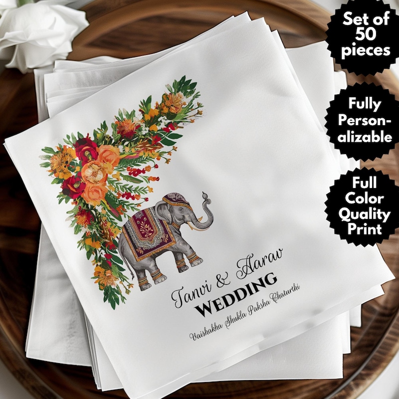 Elephant Napkins - Etsy