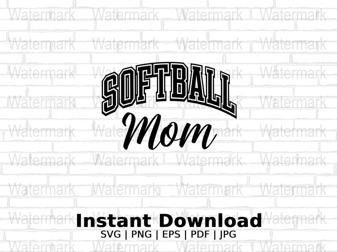 Softball Mom Png Download, Softball Mom Svg, Softball Mom Jpg, Sports ...